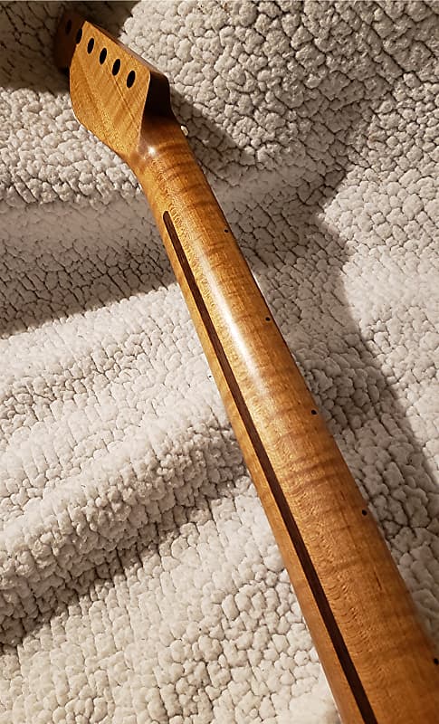 Nitro finish, USA made,Roasted flame maple neck. Made for a | Reverb