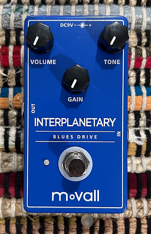 Movall Audio Interplanetary Blues Drive 2023 - Blue | Reverb