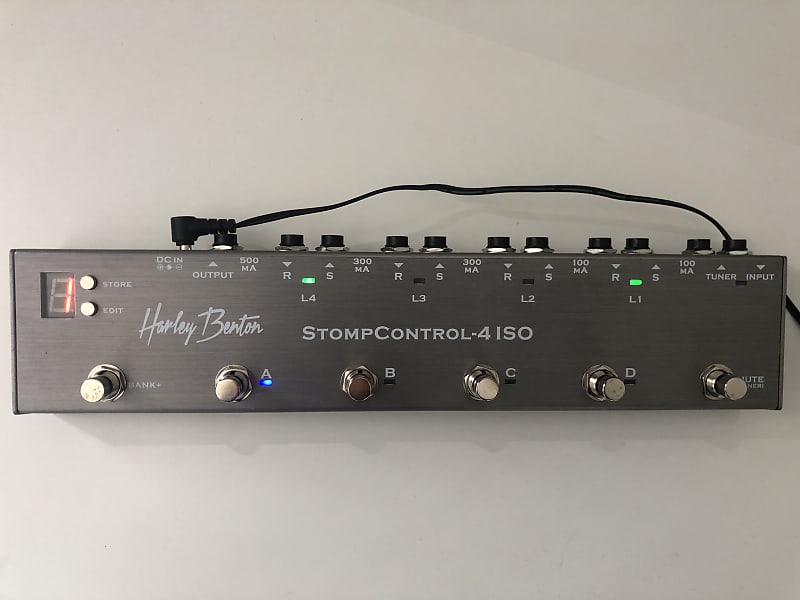 Harley Benton StompControl-4 ISO 4-Way Loop Switcher | Reverb