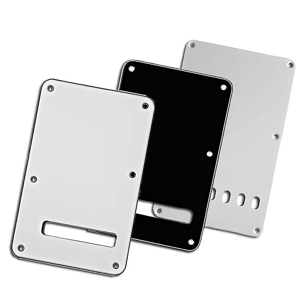 Genuine Fender Stratocaster Backplate - BWB | Reverb UK