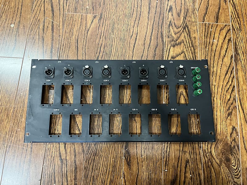 Unbranded Studio connector panel xlr male/female Edac 90 | Reverb