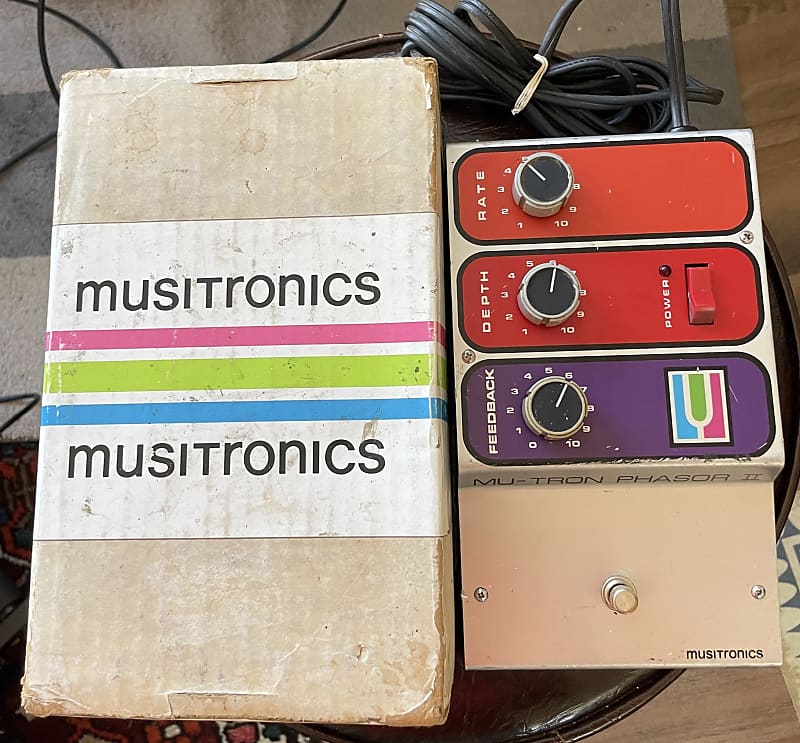 1977 Musitronics Phasor II with Box and Original Instruction | Reverb
