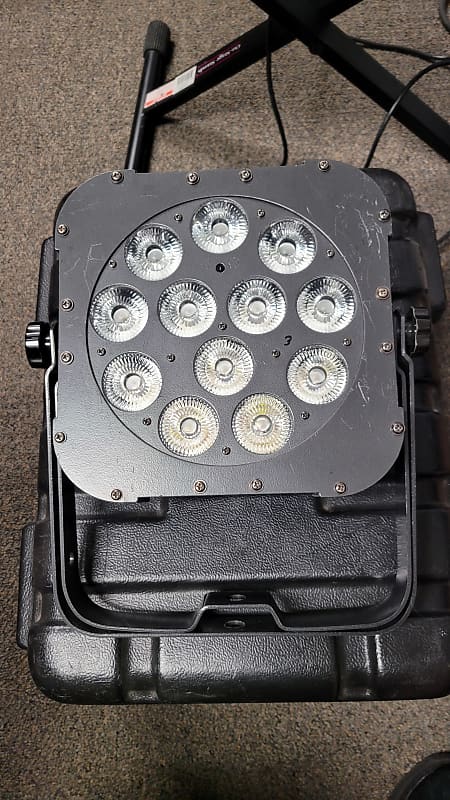 ADJ FLAT PAR QWH12X 12 5-Watt Quad LED Fixture | Reverb