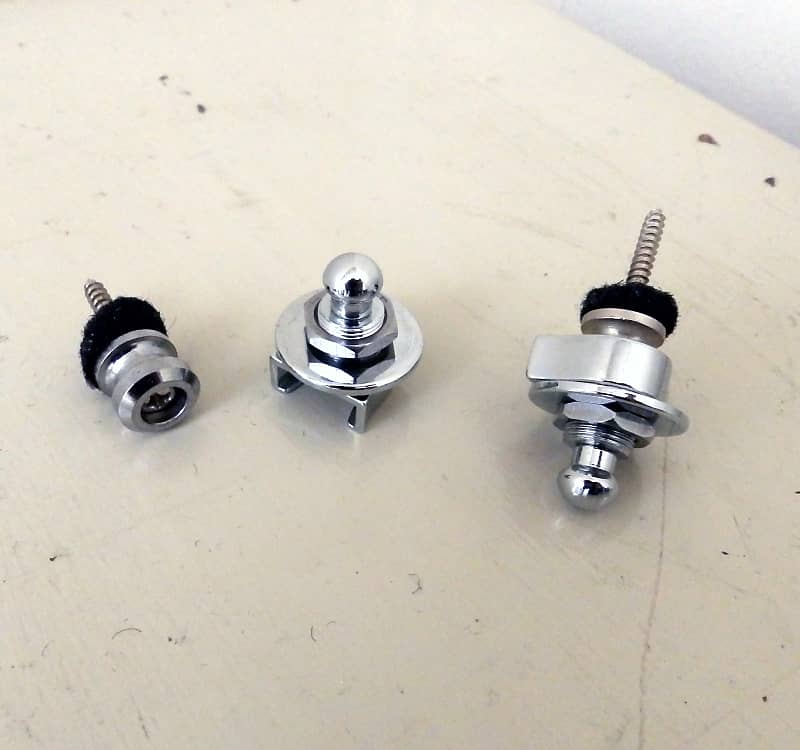 Fender Strap Locks 2010s Chrome | Reverb