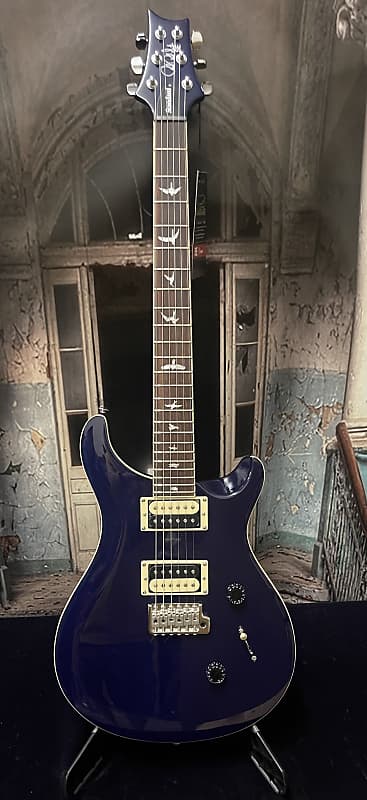 PRS SE - Translucent Blue Standard 24 Free Shipping | Reverb