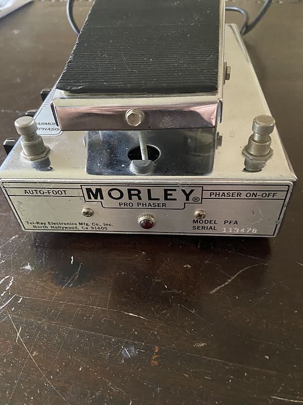 Morley Pro Phasor PFA 70’s - Chrome | Reverb