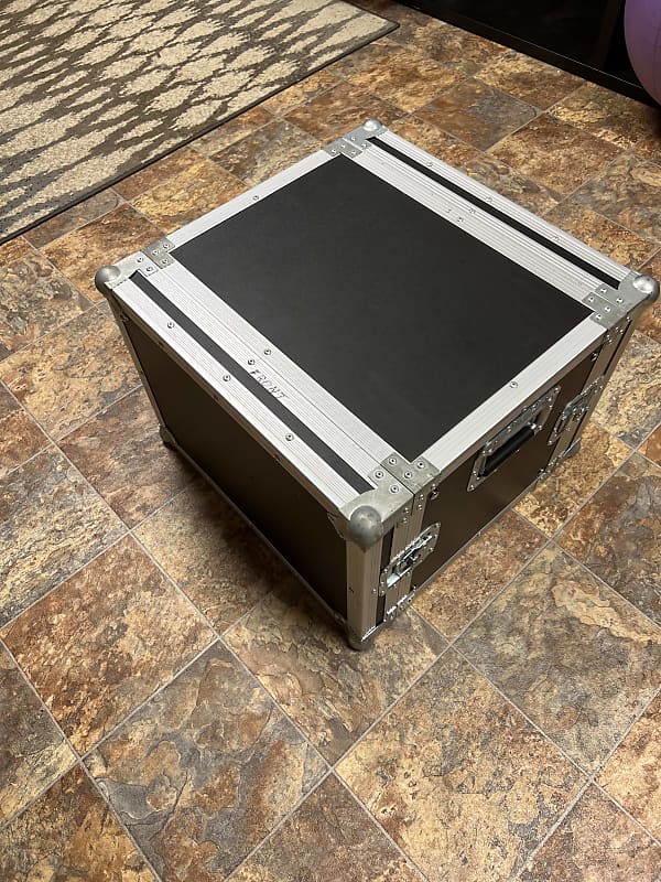 8 SPACE 8U 15" DEEP 3/8" PLY ATA EFFECTS RACK CASE - Black | Reverb