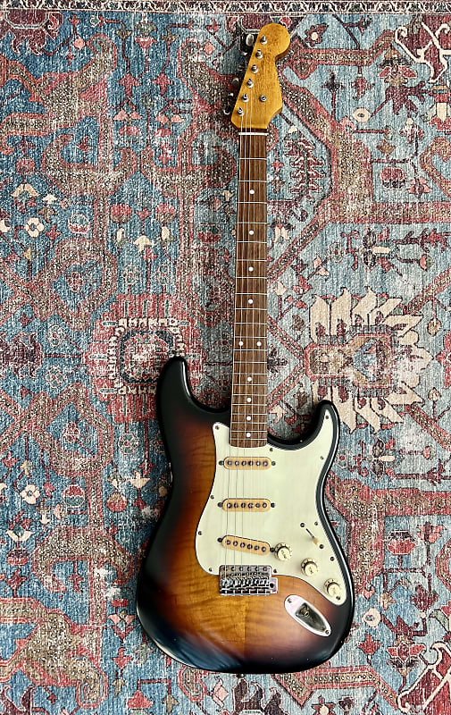 Greg Goheen Stratocaster - Sunburst nitro | Reverb