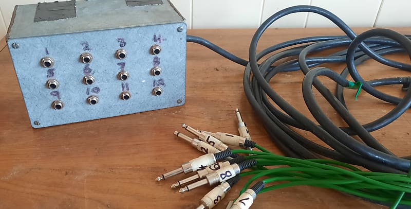 Heavy Duty 12 Channel Microphone Snake Cable and Stage | Reverb Canada