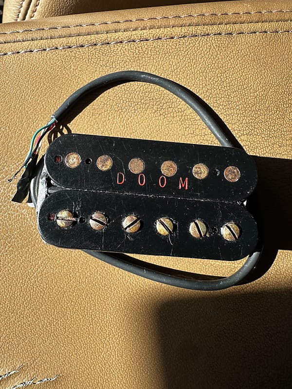 Arcane Inc. Doom Bridge Humbucker 2022 - Battle Worn Black | Reverb