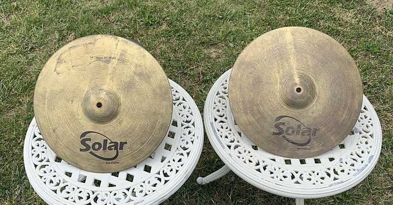 Solar By Sabian 14" Hi-Hat Cymbals Pair | Reverb