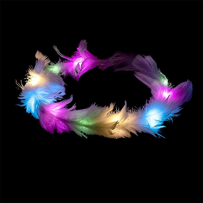 LED Feather Headband | Reverb