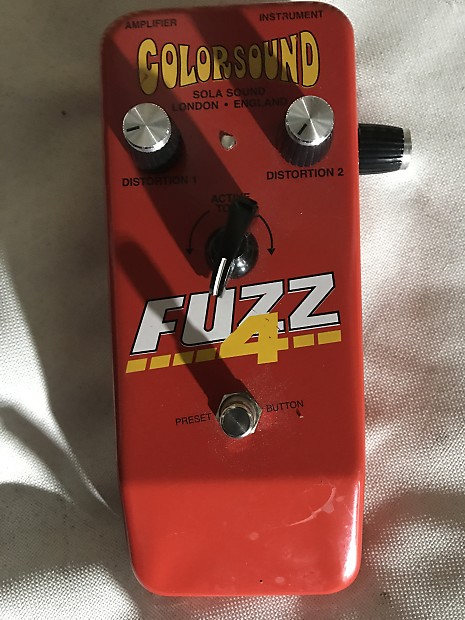 Colorsound Fuzz 4 red | Reverb