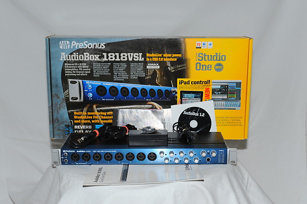 PreSonus Audiobox 1818VSL 18-Channel USB Recording Interface | Reverb