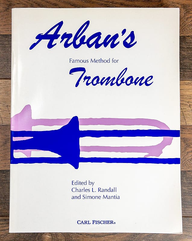 Arban's Famous Trombone Method Book edited by Charles Randall | Reverb