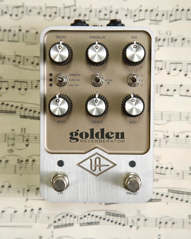 Universal Audio UAFX Golden Reverberator Reverb Pedal | Reverb