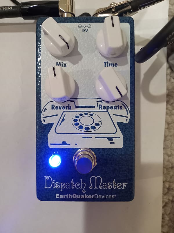 EarthQuaker Devices Dispatch Master V3 - Limited Edition Blue | Reverb