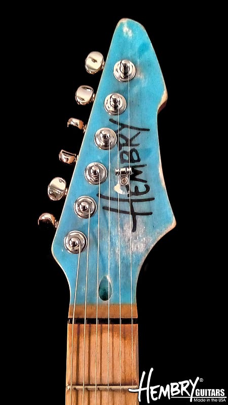Hembry Mosrite inspired super heavy relic guitar | Reverb