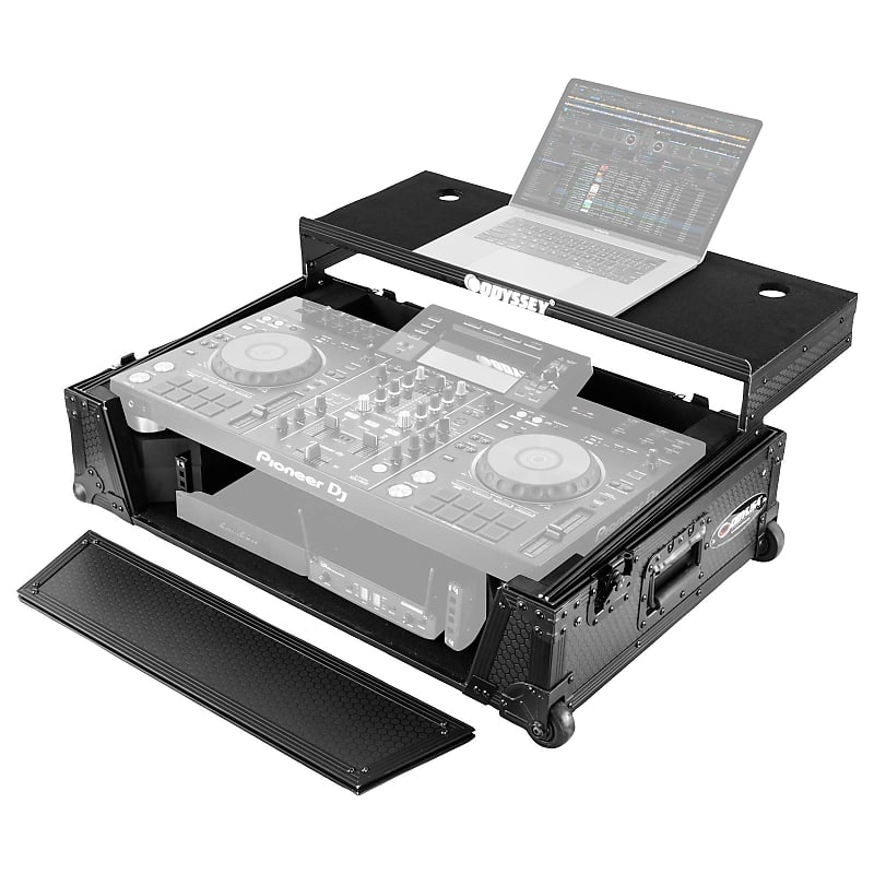 Odyssey Glide 2U Hard Flight Case to fit Pioneer XDJ-RX3/RX2 | Reverb