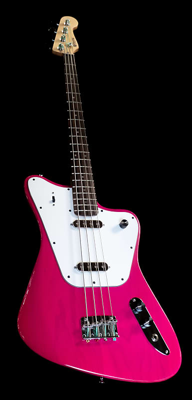 Harpy Instruments Flamingo Bass 2024 - Cherry Pink | Reverb