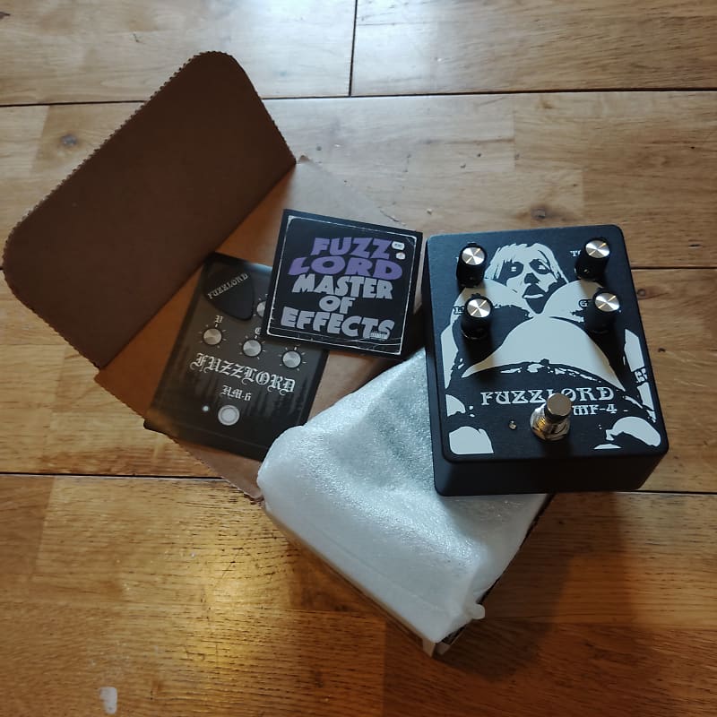 FuzzLord MF-4 2023 - Black | Reverb