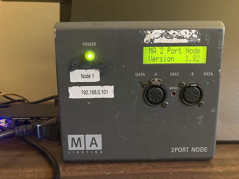 MA Lighting 2Port Node onPC | Reverb
