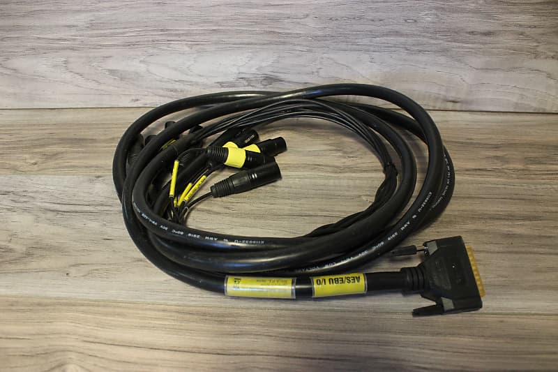 Avid Avid DB25 to AES/EBU Modular Snake Breakout Cable - 12ft | Reverb