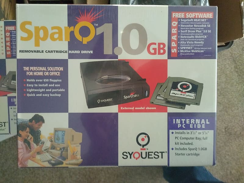 SYQUEST SparQ 1.0GB Internal PC EIDE - Black | Reverb
