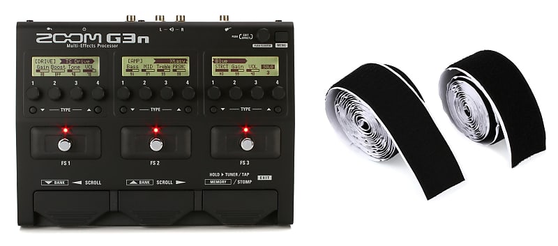 Zoom G3n Multi-effects Processor Bundle with Pedaltrain | Reverb