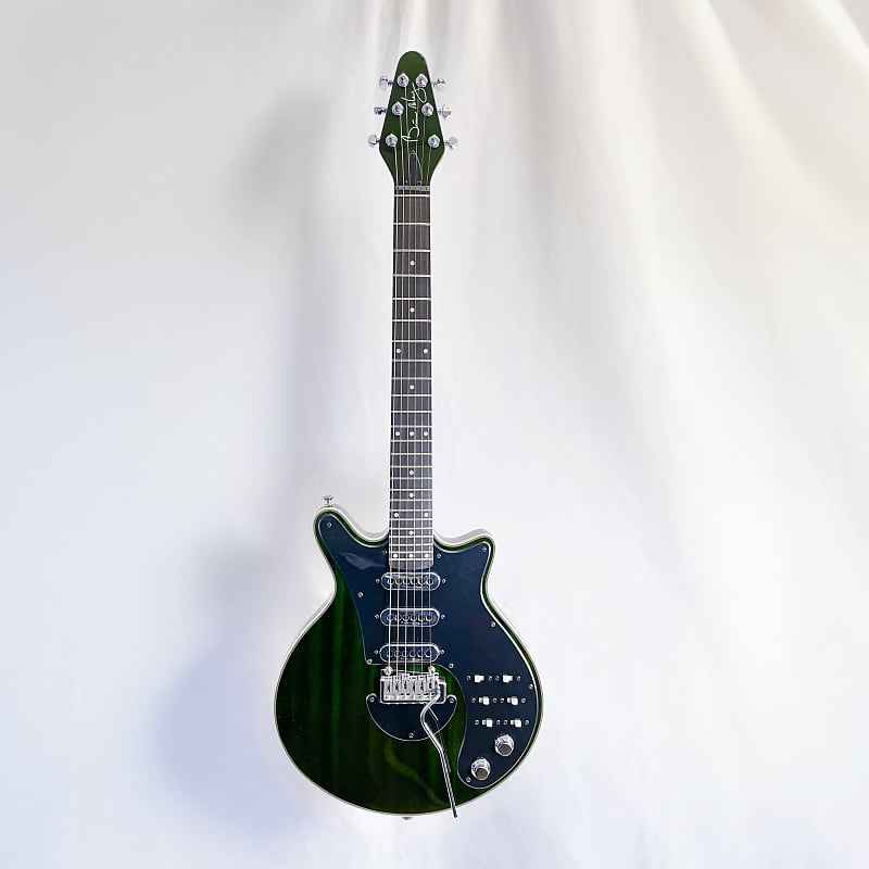 BMG Brian May Signature Electric Guitar - Rare Green Color | Reverb