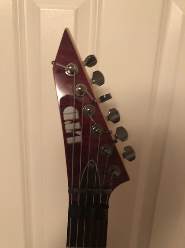 ESP LTD M-100FM Red | Reverb