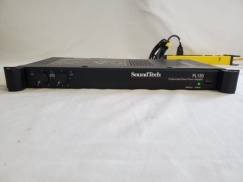 Sound Tech PL150 Professional Power Amplifier - Great Used | Reverb