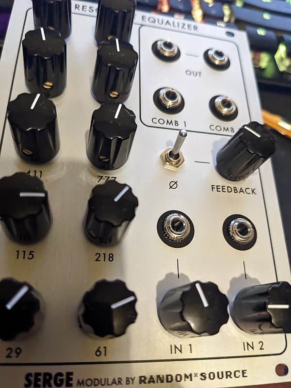 Random Source Serge Resonant EQ 2020 Silver | Reverb