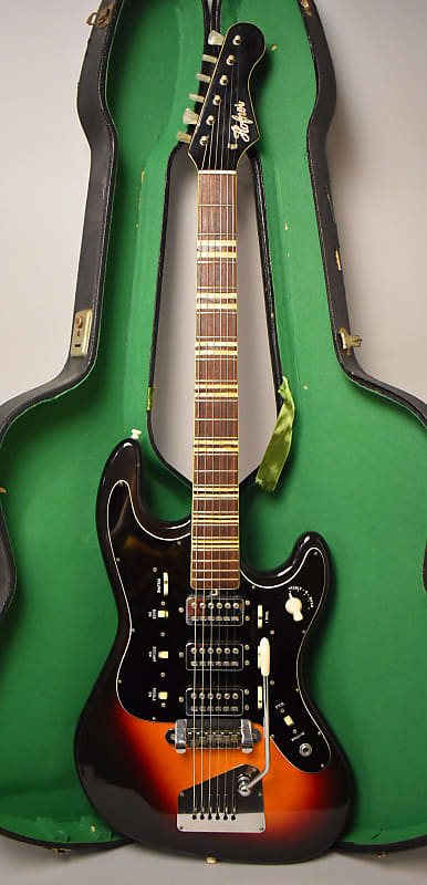 c. 1965 Hofner 176 Galaxie Sunburst w/OHSC | Reverb Canada