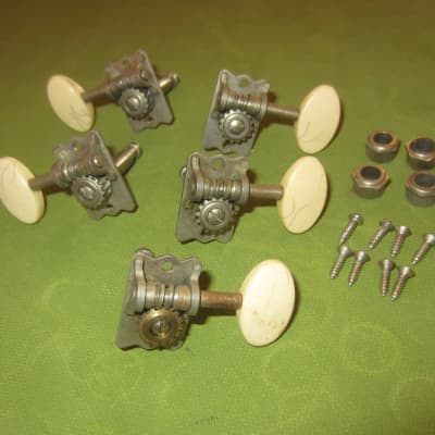 Vintage 1950s-60s Guild Tuning Machines (Set of 5) | Reverb Australia