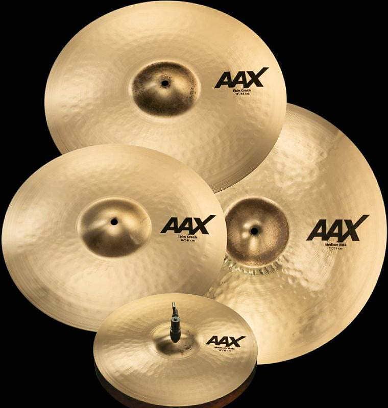 Sabian AAX Promotional Set Brilliant Finish | Reverb