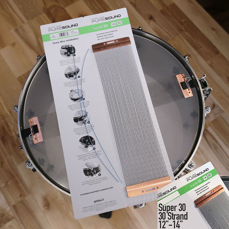 PURESOUND SUPER 30 SERIES SNARE WIRE (SIZES 12" TO | Reverb UK