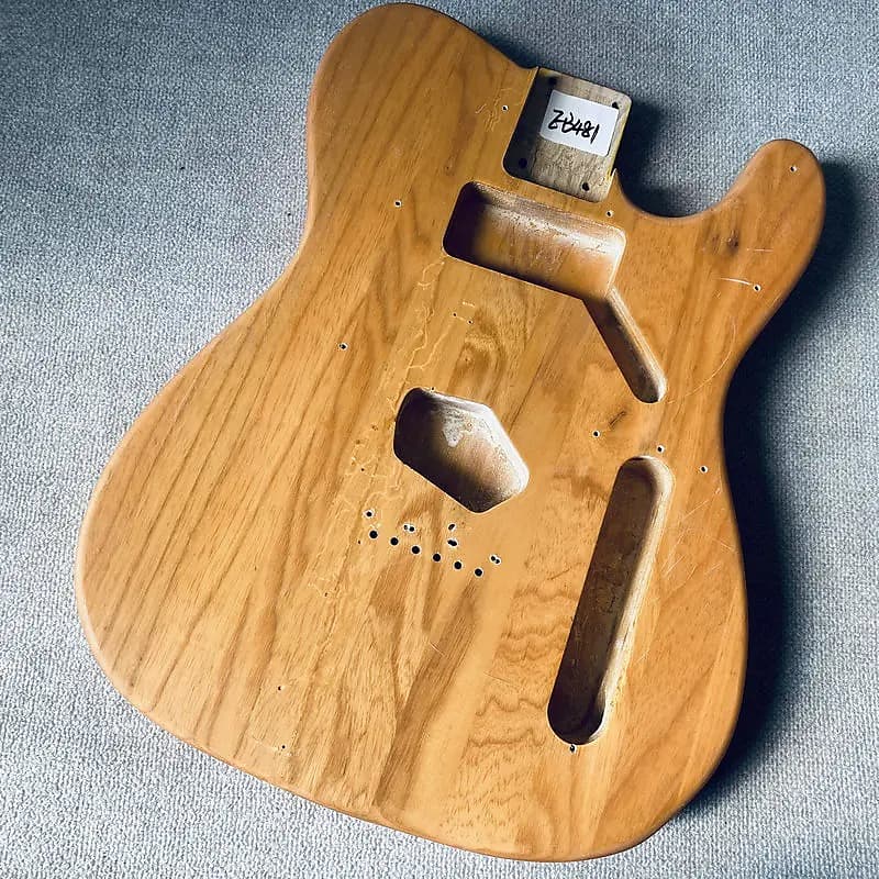 Solid Ash Wood Telecaster Tele Style DIY Project Guitar | Reverb UK