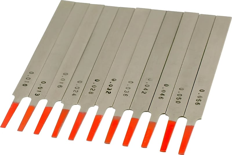 WD 11 Piece Guitar Nut File Set | Reverb