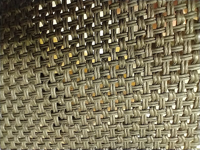 Marshall black cane weave 18x36 inch speaker grill cloth | Reverb