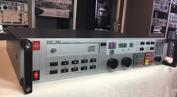 EMT 982 Professional CD Player original with cabble and | Reverb