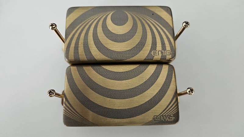 EMG Zakk Wylde Limited set - Gold Vertigo 2013 - Brushed | Reverb