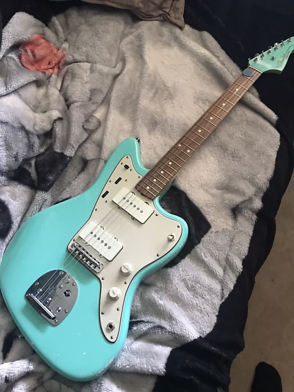 Fender Jazzmaster 2018 Surf Green MJT relic | Reverb Australia
