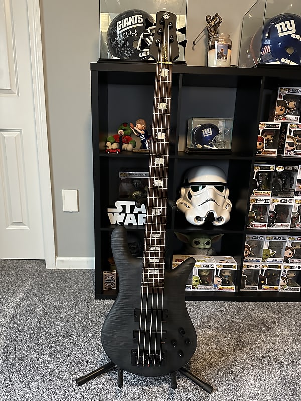 Spector Euro5 LX Late 2022 Trans Black Stain Matte | Reverb