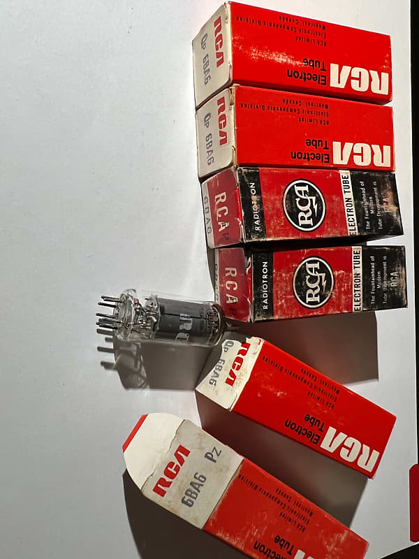RCA 6BA6/EF93/5749 ; total 6 tubes | Reverb