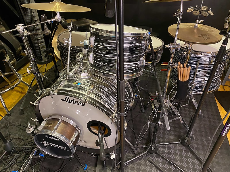 Ludwig Black Oyster 13/16/24 1969-1970 Black Oyster Huge | Reverb