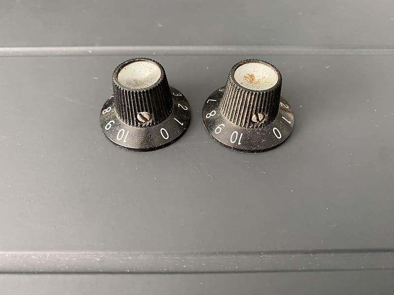 Rogan Bros Skokie Knob Black & Silver | Reverb