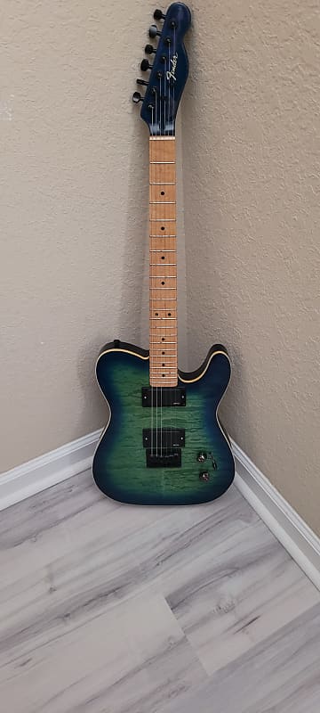 Fender Telecaster EMG'S 2000's - Blue | Reverb