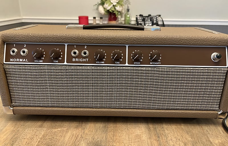 Clone of Fender Deluxe 6G3 Head Handwired | Reverb
