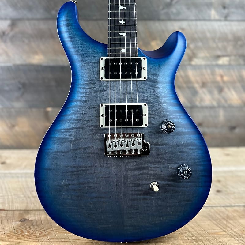 PRS CE 24 Custom Color - Satin Gray Black Sapphire Burst | Reverb